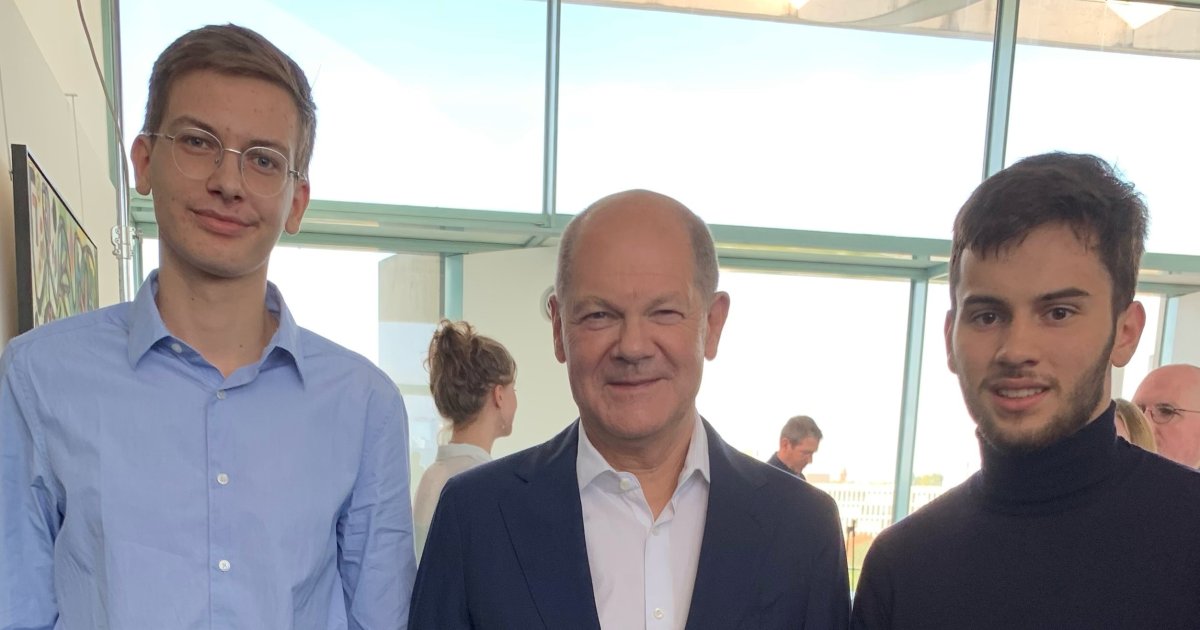 Empfang Bundeskanzler JF Johnny | Johannes-Gymnasium